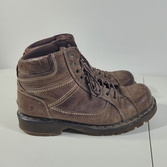 Dr. Martens | Shoes | Dr Martens Soren Mens 2 M Brown Leather Work ...